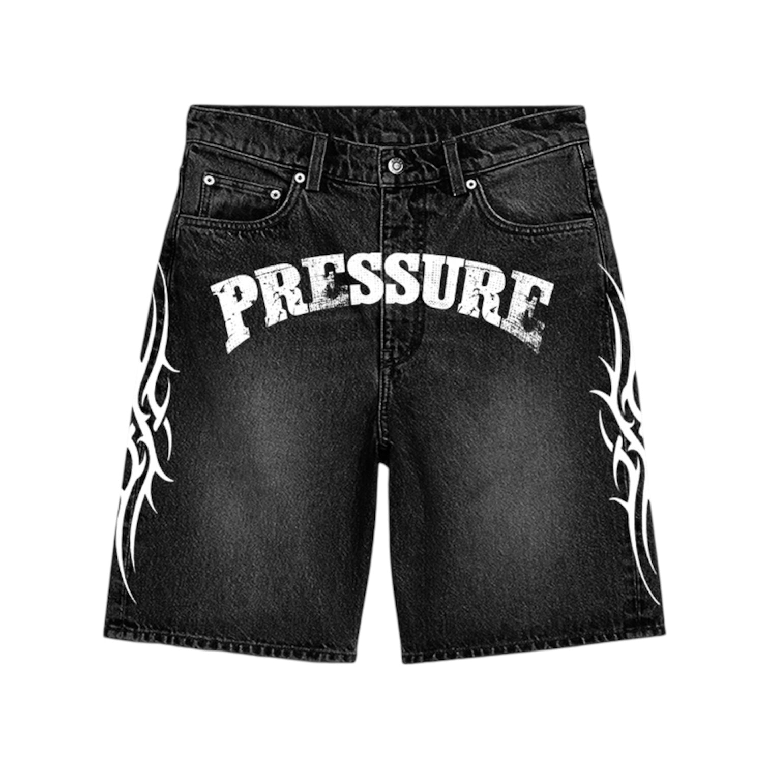 PRESSURE Denim shorts (Dark Wash) – Pressure Clothing, L.L.C